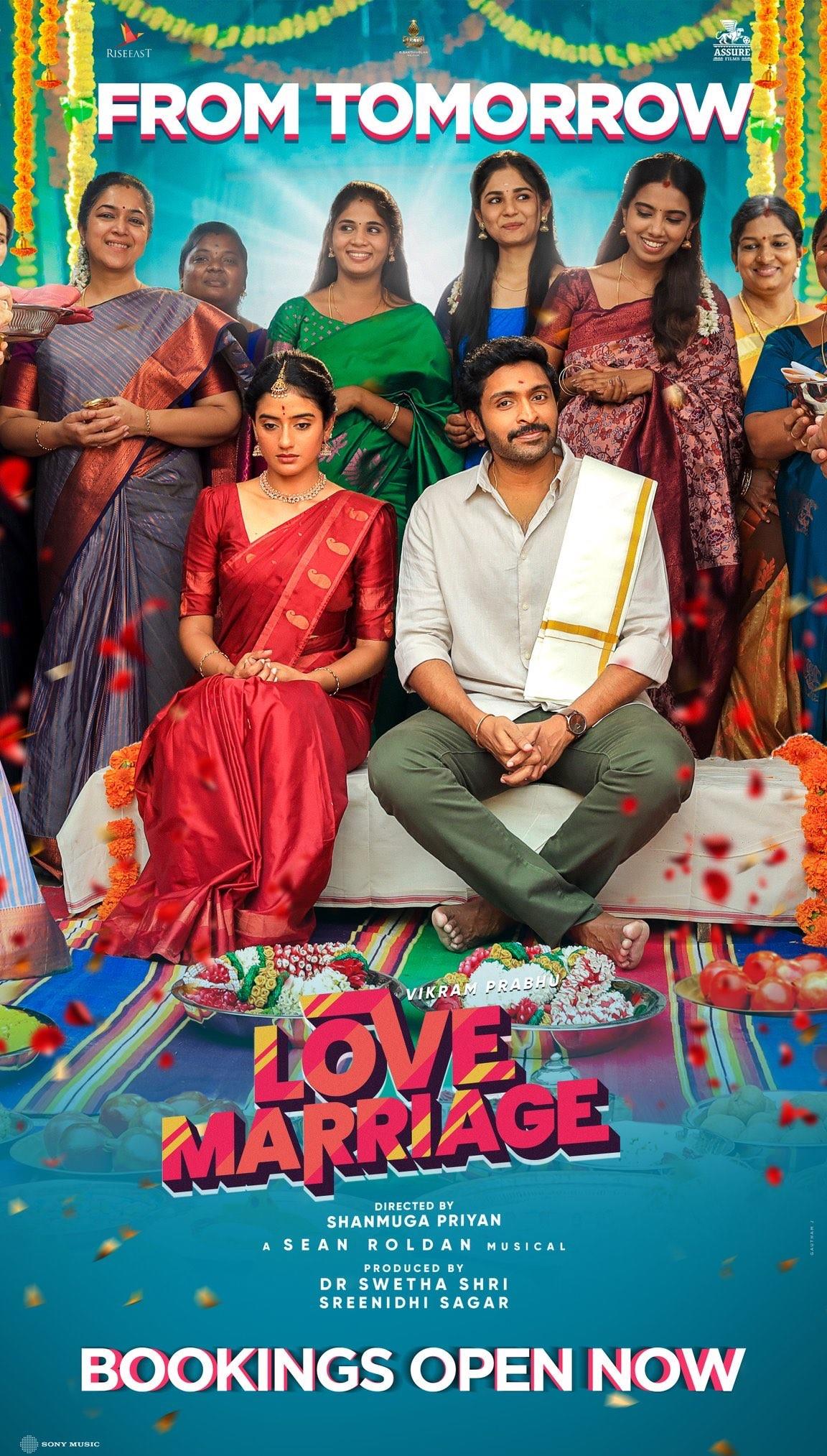 Love Marriage Preview - Reasons to watch Vikram Prabhu's film Tamil Movie, Music Reviews and News